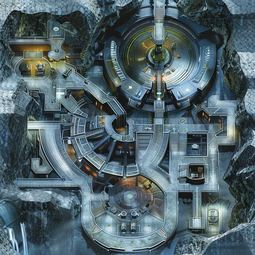 100 Future RPG Maps Bundle, Dungeons and Dragons, Cyberpunk, Iso, High ...