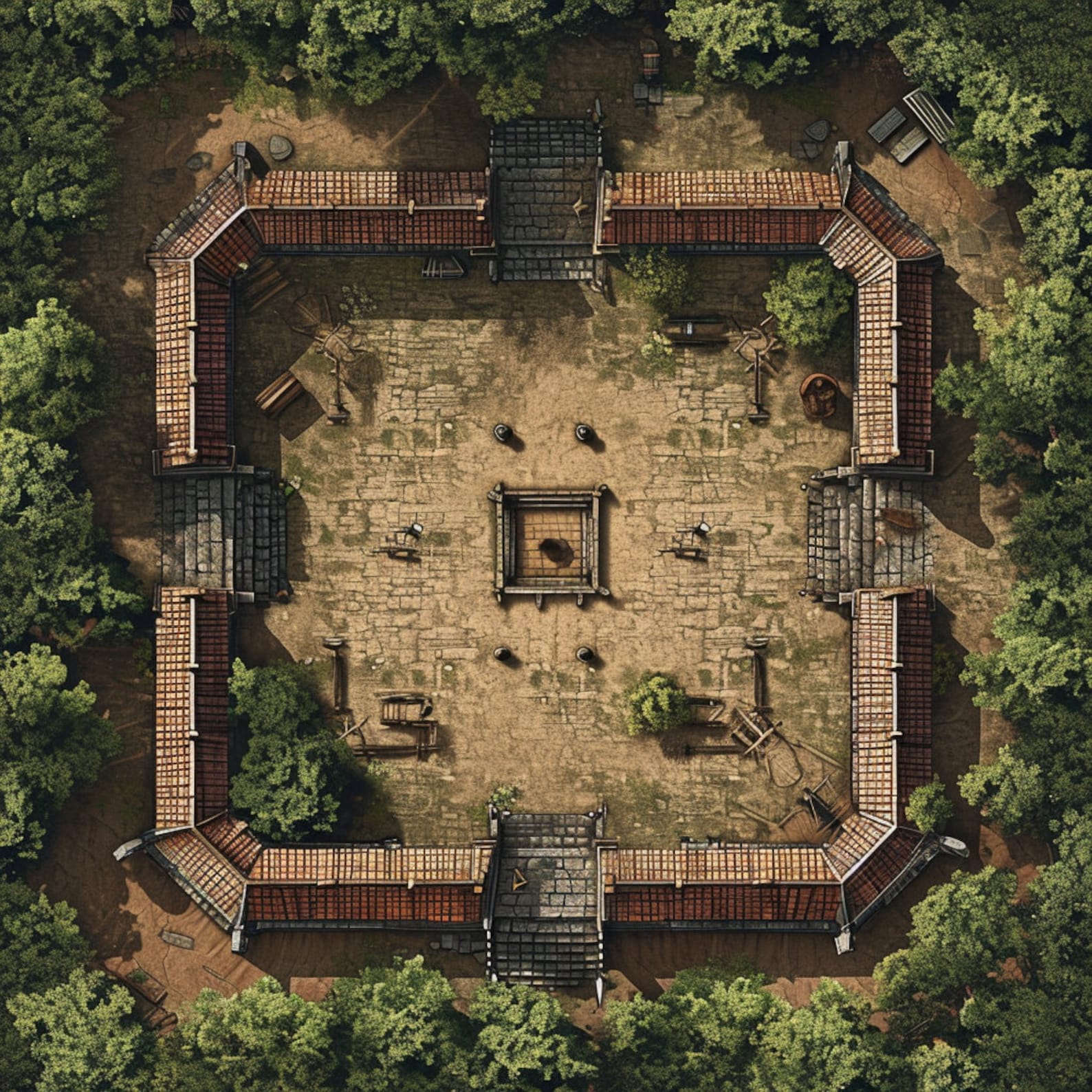 100+ Medieval RPG Maps Bundle, Dungeons and Dragons, RPG, Iso, High ...