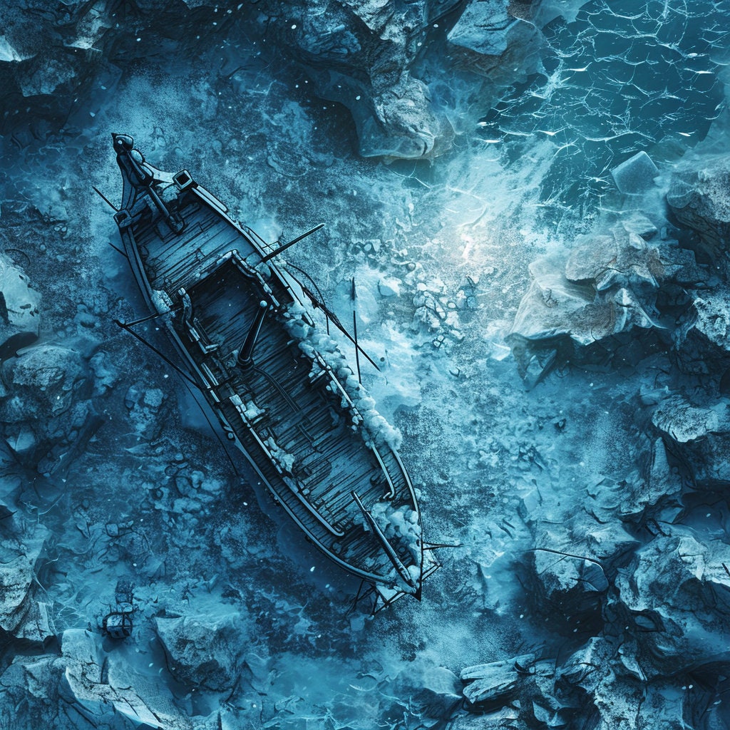 150 Ice-themed RPG Maps Bundle, Dungeons and Dragons, RPG, Iso, High ...