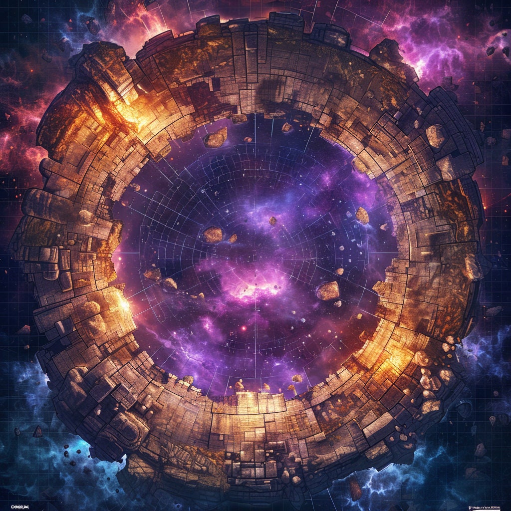 190 Space RPG Maps Bundle, Dungeons and Dragons, RPG, Iso, High Detail ...