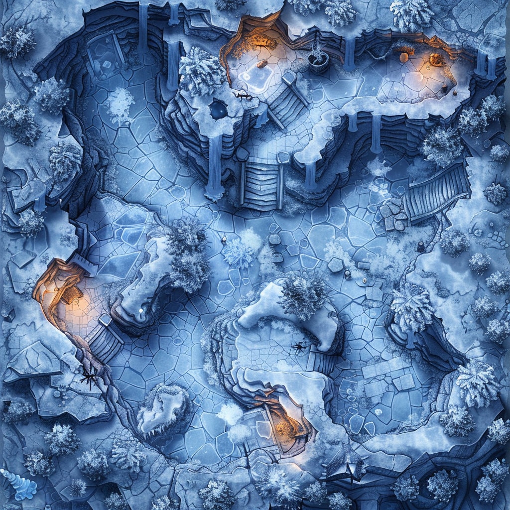 140 Underground Dungeons RPG Battle Maps Bundle, Dungeons and Dragons ...