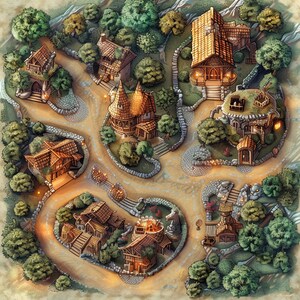 170 Fantasy Themed RPG Maps Bundle, Dungeons and Dragons, RPG ...