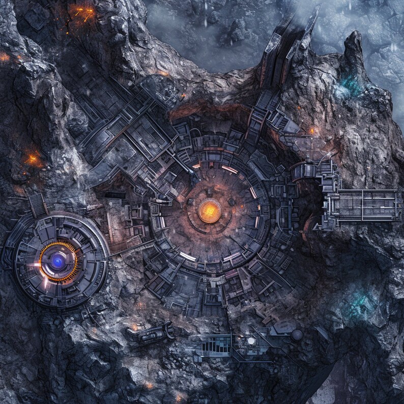 190 Space RPG Maps Bundle, Dungeons and Dragons, RPG, Iso, High Detail ...