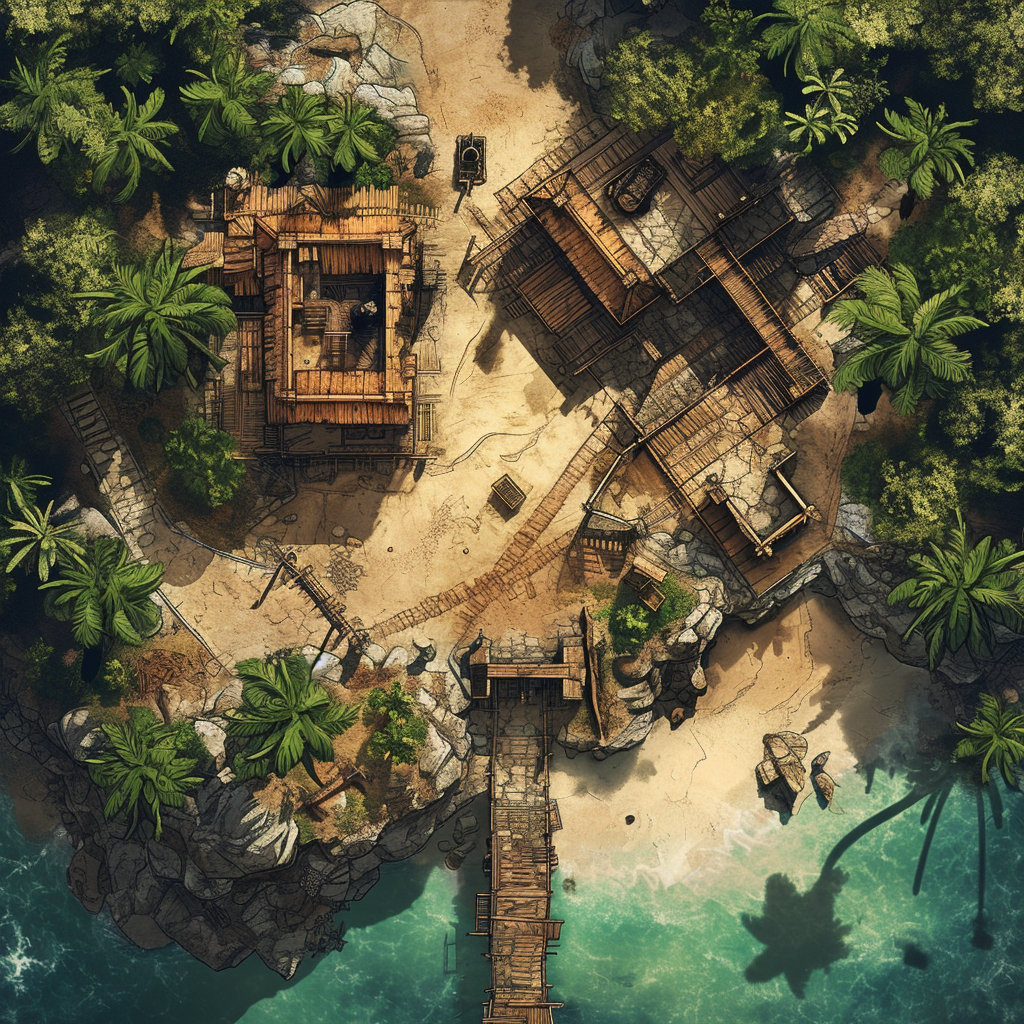 120 Pirate RPG Maps Bundle, Dungeons and Dragons, RPG, Iso, High Detail ...