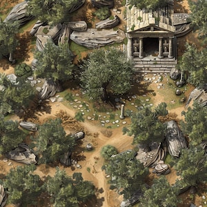 160+ Ancient Greece Themed RPG Maps Bundle, Dungeons and Dragons, RPG ...