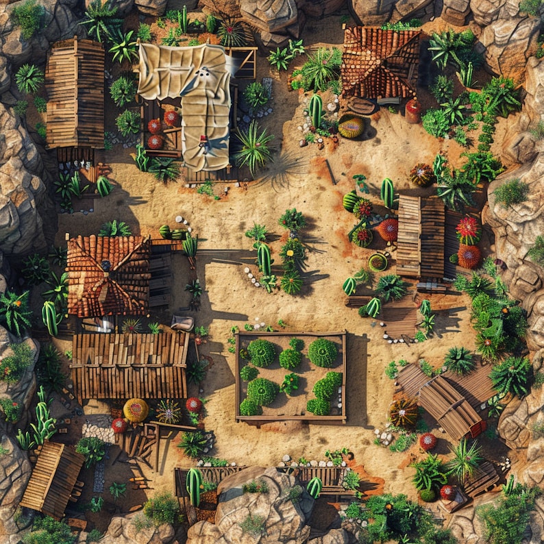 120 Farms and Villages RPG Maps Bundle, Dungeons and Dragons, RPG, Iso ...