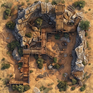 140+ Western RPG Maps Bundle, Dungeons and Dragons, Role Playing, High ...