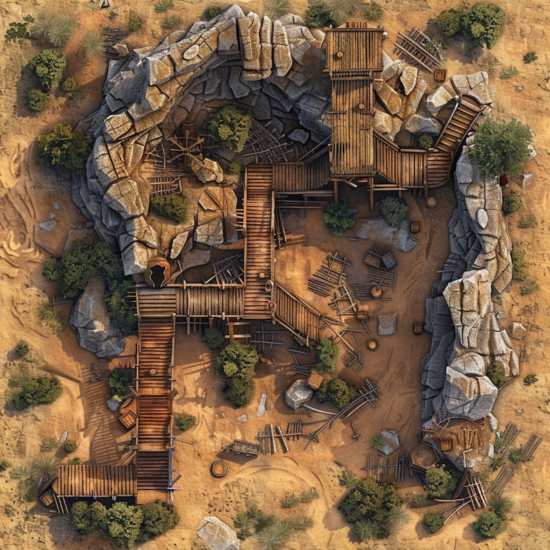 140+ Western RPG Maps Bundle, Dungeons and Dragons, Role Playing, High ...