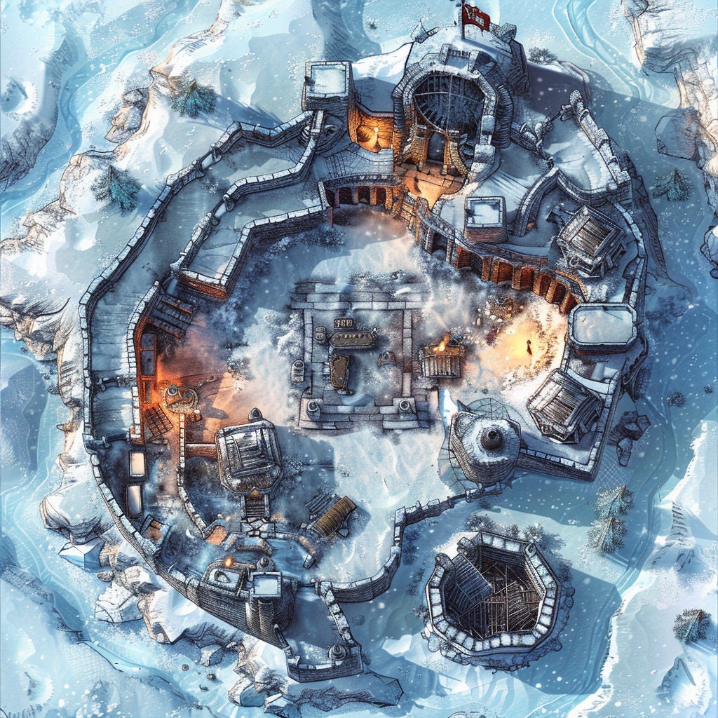 170 Fantasy Themed RPG Maps Bundle, Dungeons and Dragons, RPG ...