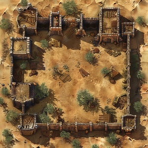 140+ Western RPG Maps Bundle, Dungeons and Dragons, Role Playing, High ...