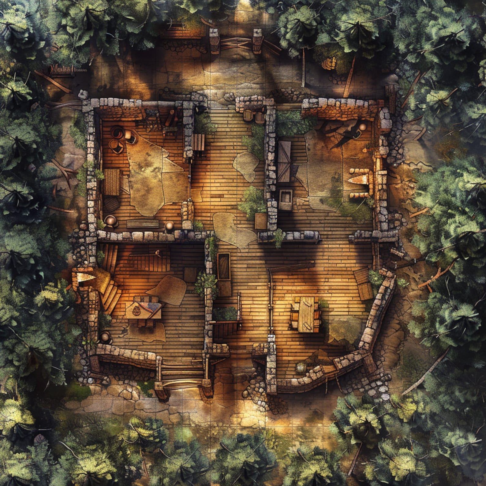 140+ Western RPG Maps Bundle, Dungeons and Dragons, Role Playing, High ...