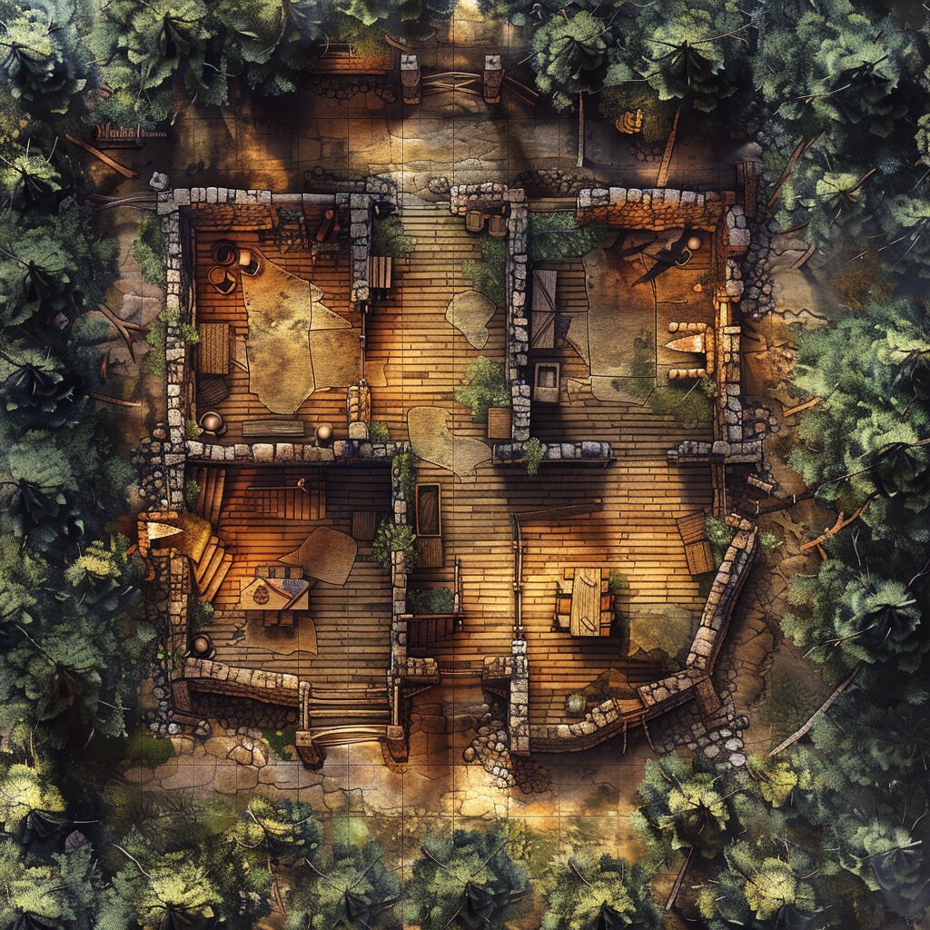 140+ Western RPG Maps Bundle, Dungeons and Dragons, Role Playing, High ...