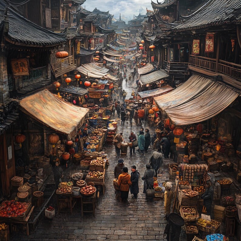 110+ Oriental Asia Backgrounds & Scenes Bundle, Digital Art, Historical ...