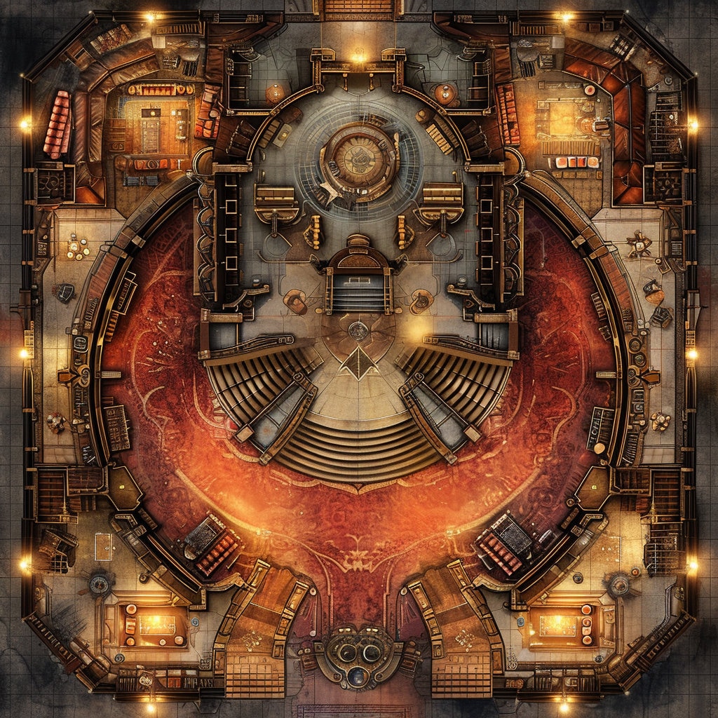 230 Steampunk RPG Maps Bundle, Dungeons and Dragons, RPG, Iso, High ...
