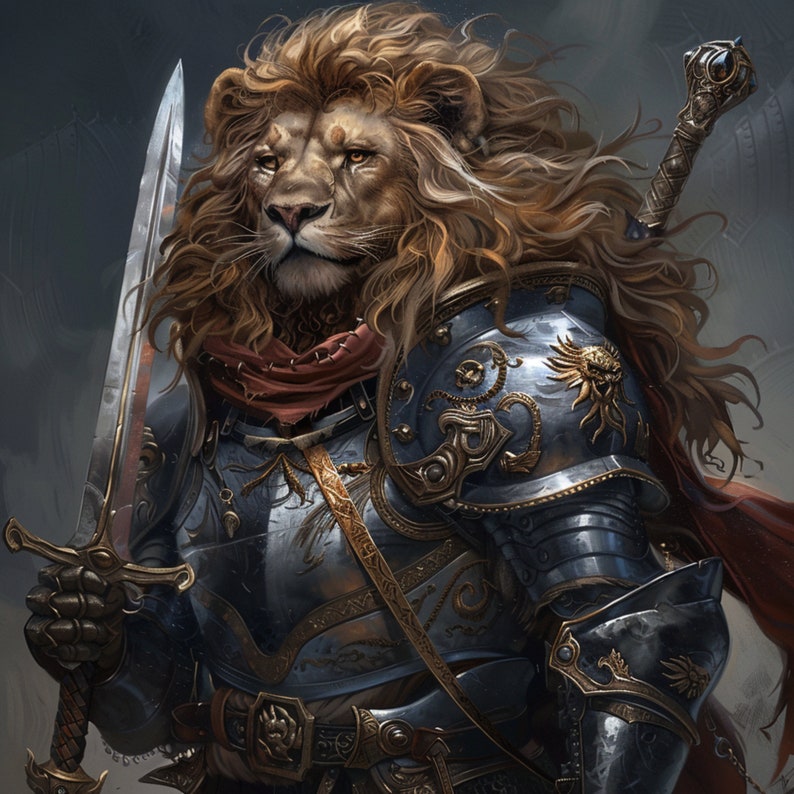 140+ Anthropomorphic Animal Character Design Bundle Pack, Fantasy ...