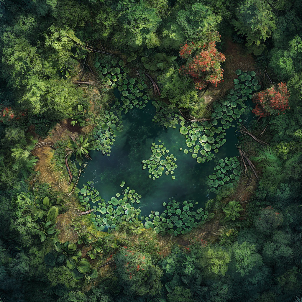 240+ Enchanted Forest RPG Battle Maps Bundle, Dungeons and Dragons, Iso ...