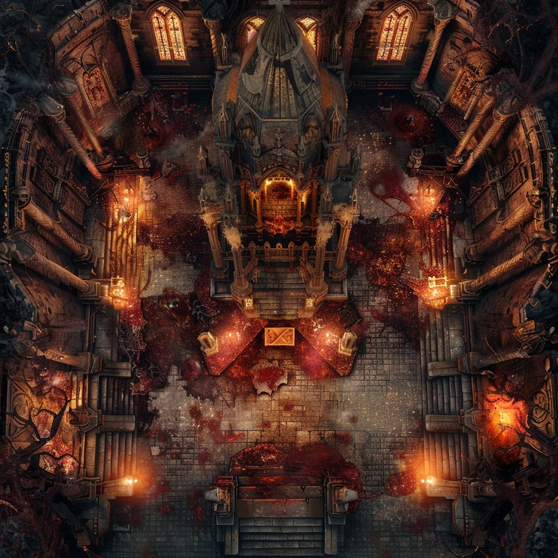 180+ Lovecraftian Horror RPG Maps Bundle, Dungeons and Dragons, Dnd ...