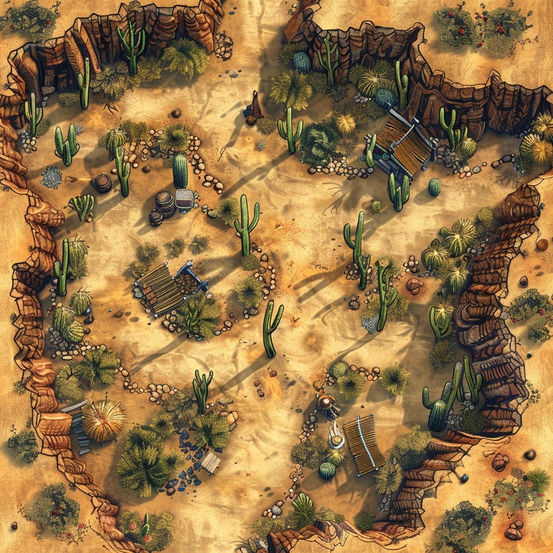 140 Western RPG Maps Bundle, Dungeons and Dragons, Role Playing, High ...