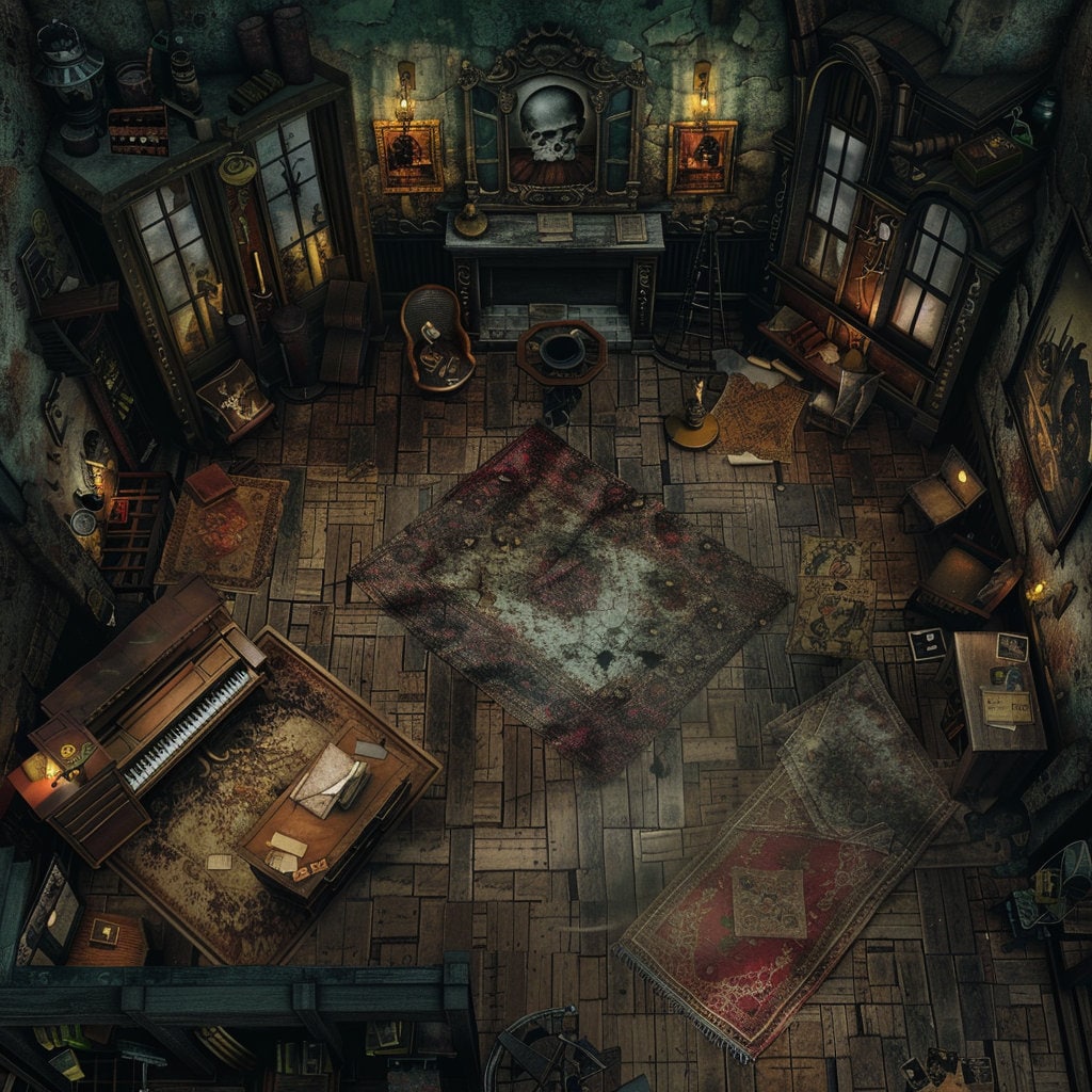 180+ Lovecraftian Horror RPG Maps Bundle, Dungeons and Dragons, Dnd ...