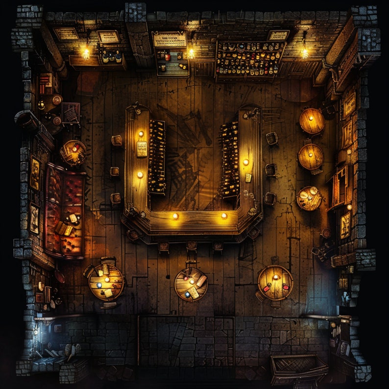 110+ Film Noir Detective RPG Maps Bundle, Dnd, Role Playing, High ...