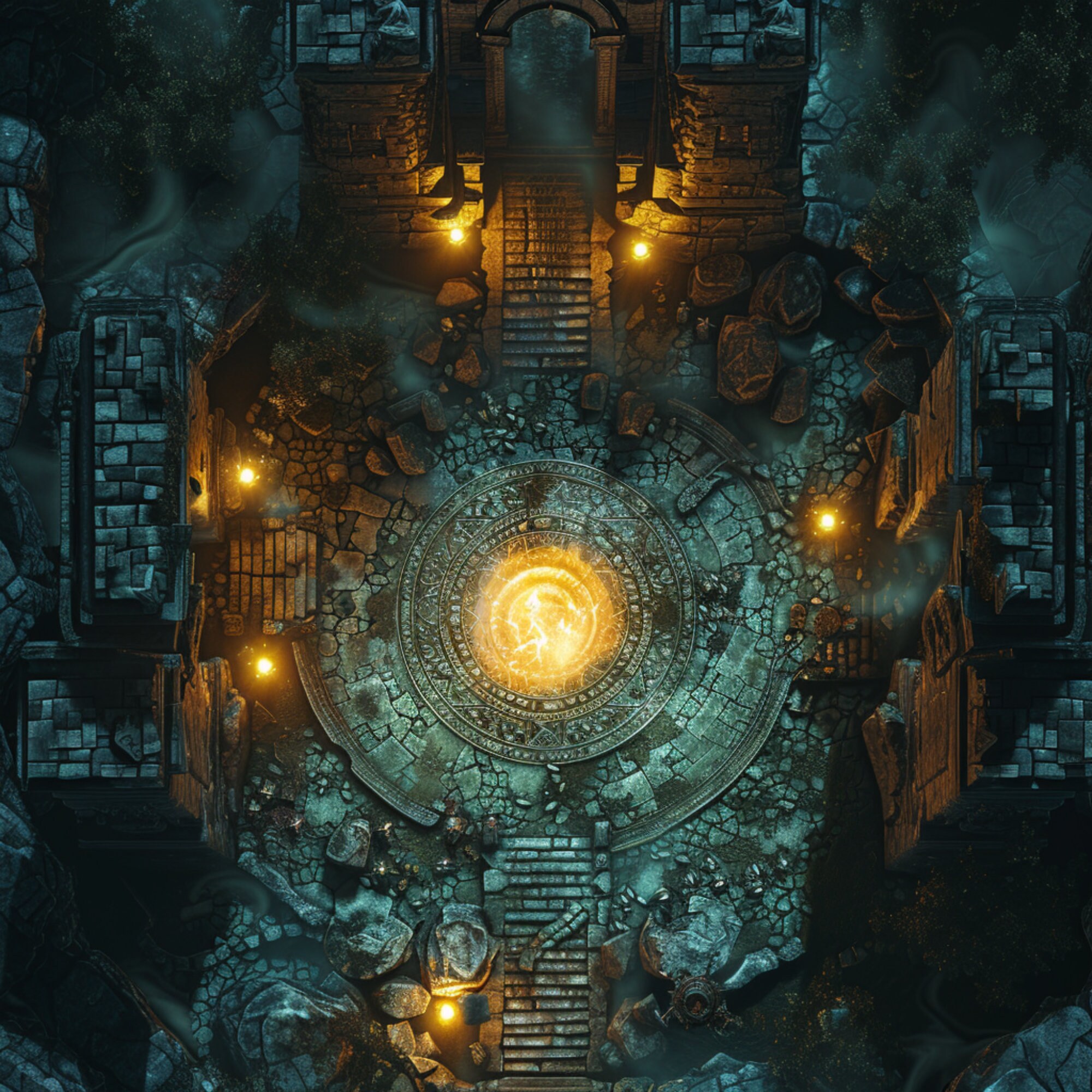 210 Varied Mixed Settings RPG Maps Bundle, Dungeons and Dragons ...