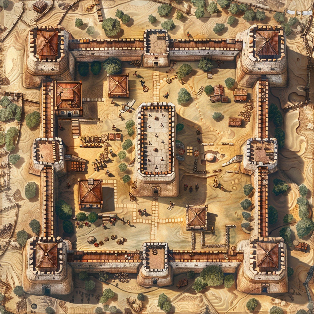 150+ Roman Empire RPG Maps Bundle, Dungeons and Dragons, RPG, Iso, High ...