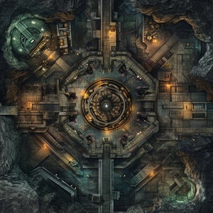 190+ Space RPG Maps Bundle, Dungeons and Dragons, RPG, Iso, High Detail ...