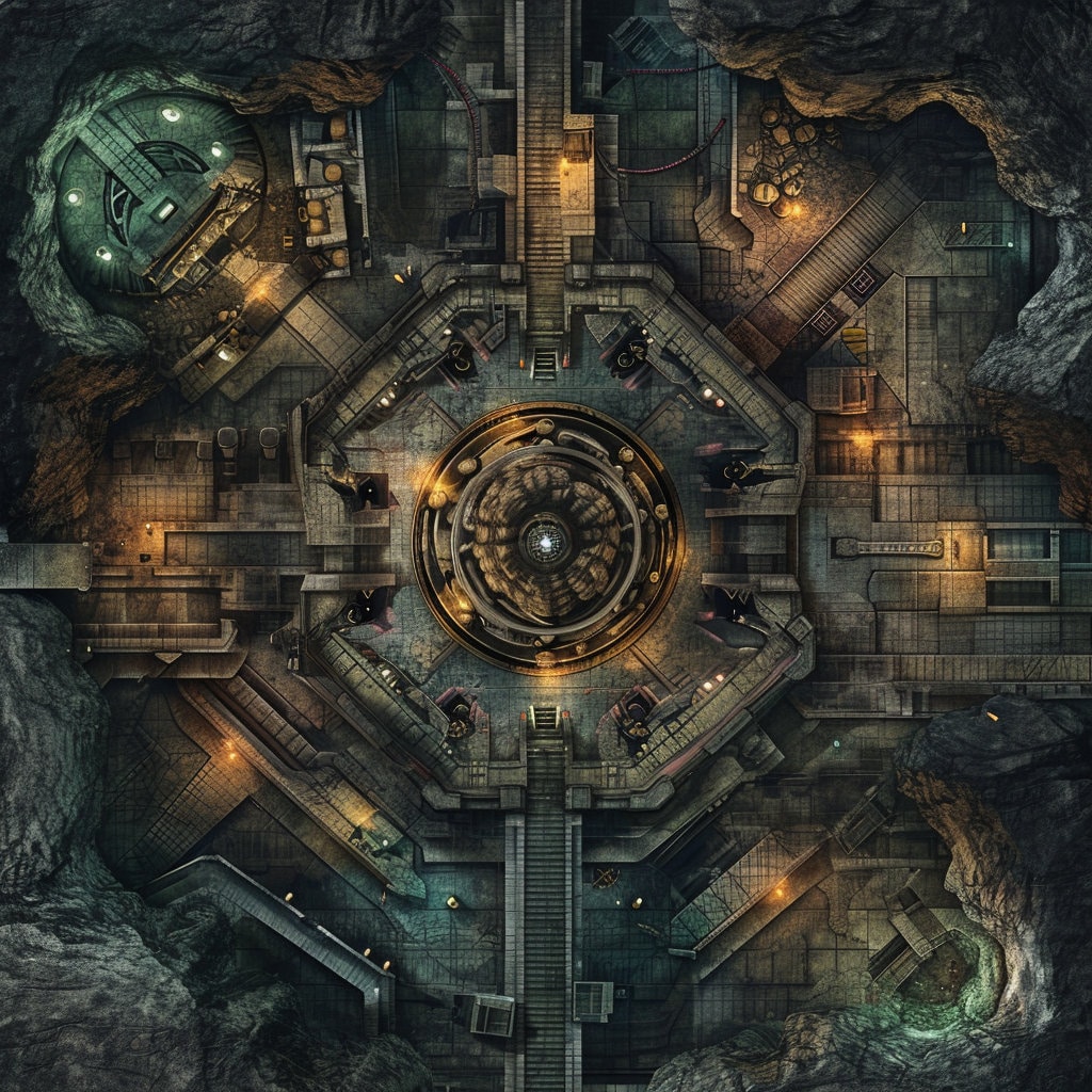 190 Space RPG Maps Bundle, Dungeons and Dragons, RPG, Iso, High Detail ...