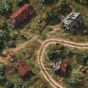 200+ Apocalyptic RPG Maps Bundle, Dungeons and Dragons, Role Playing ...