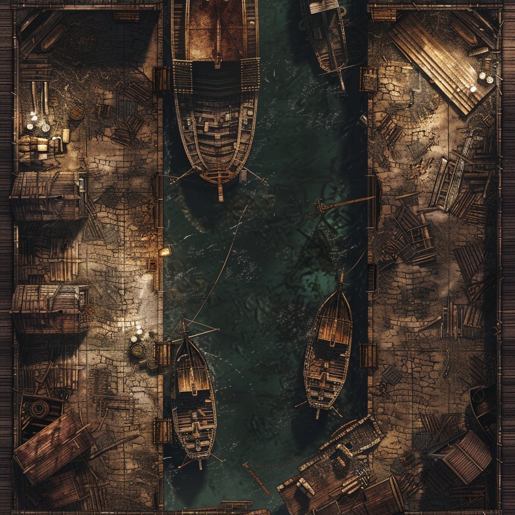 120+ Dark Victorian Battle Maps Bundle, Dungeons and Dragons, RPG, Iso ...