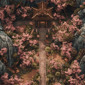 130+ Asia Themed RPG Maps Bundle, Dungeons and Dragons, RPG, Iso, High ...