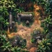 150 Jungle Themed RPG Maps Bundle, Dungeons and Dragons, RPG, Iso, High ...
