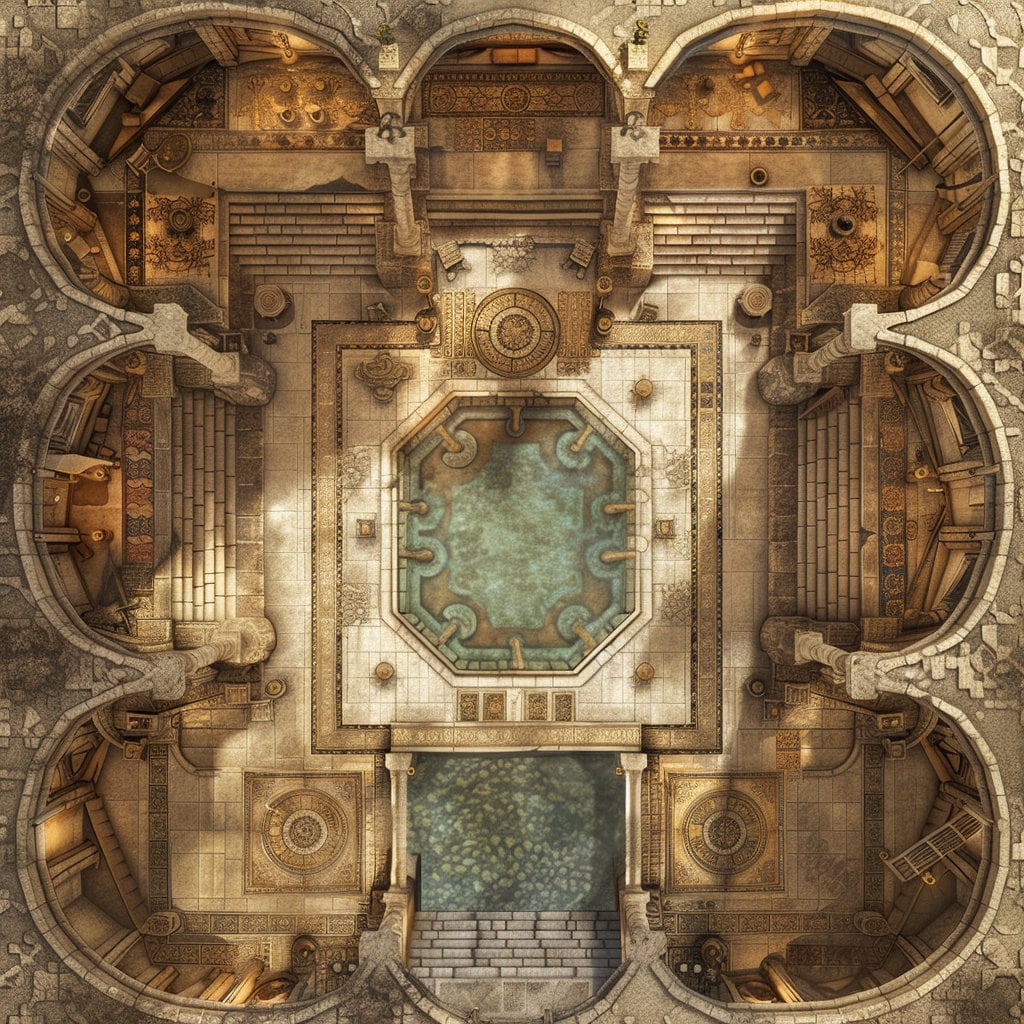 150+ Roman Empire RPG Maps Bundle, Dungeons and Dragons, RPG, Iso, High ...