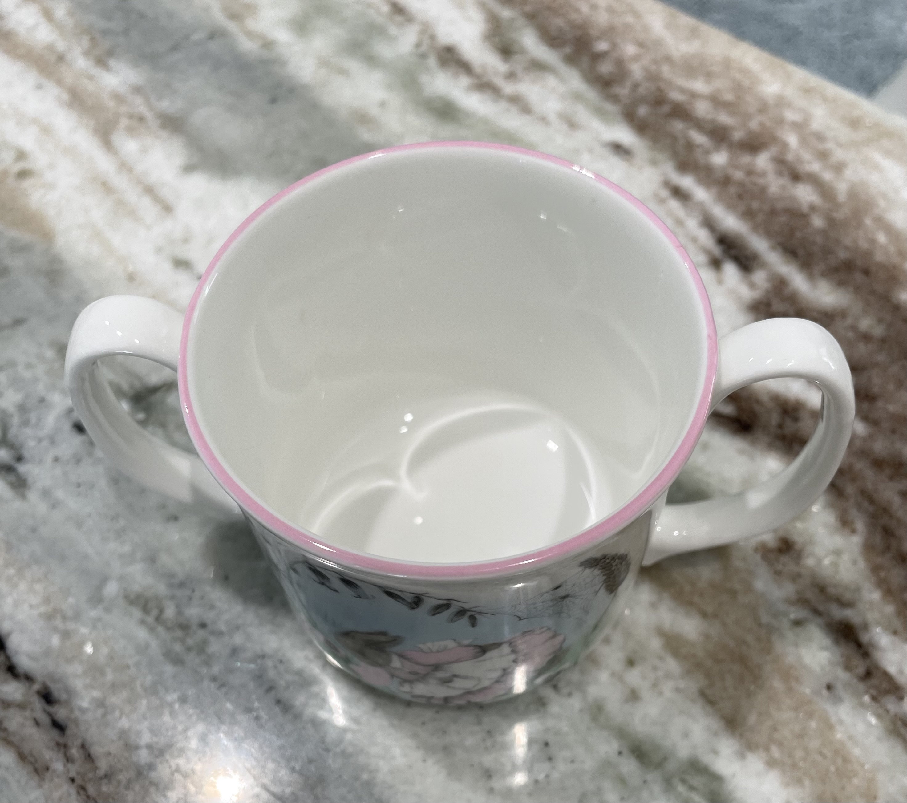 Elizabethan Mrs. Rabbit Vintage Matching Cup & Bowl Childs Set - Etsy
