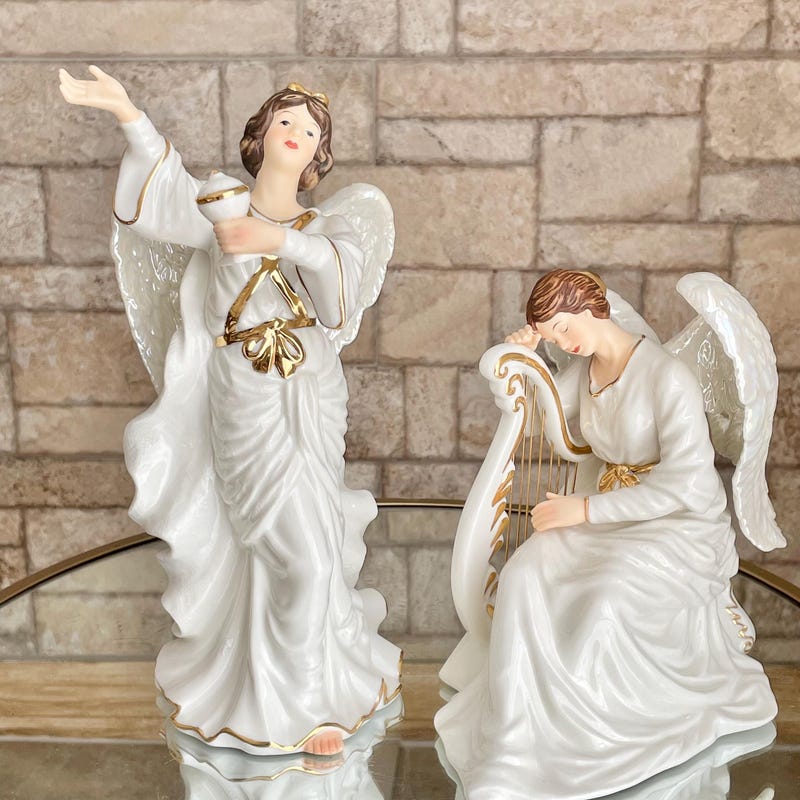Porcelain Angel - Etsy