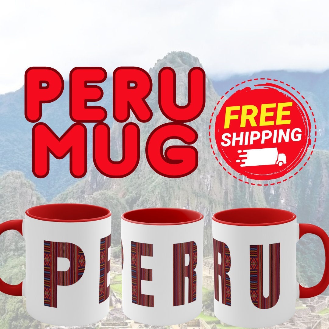 Peru Mug Peruvian Handcraft Peru Art 11oz - Etsy