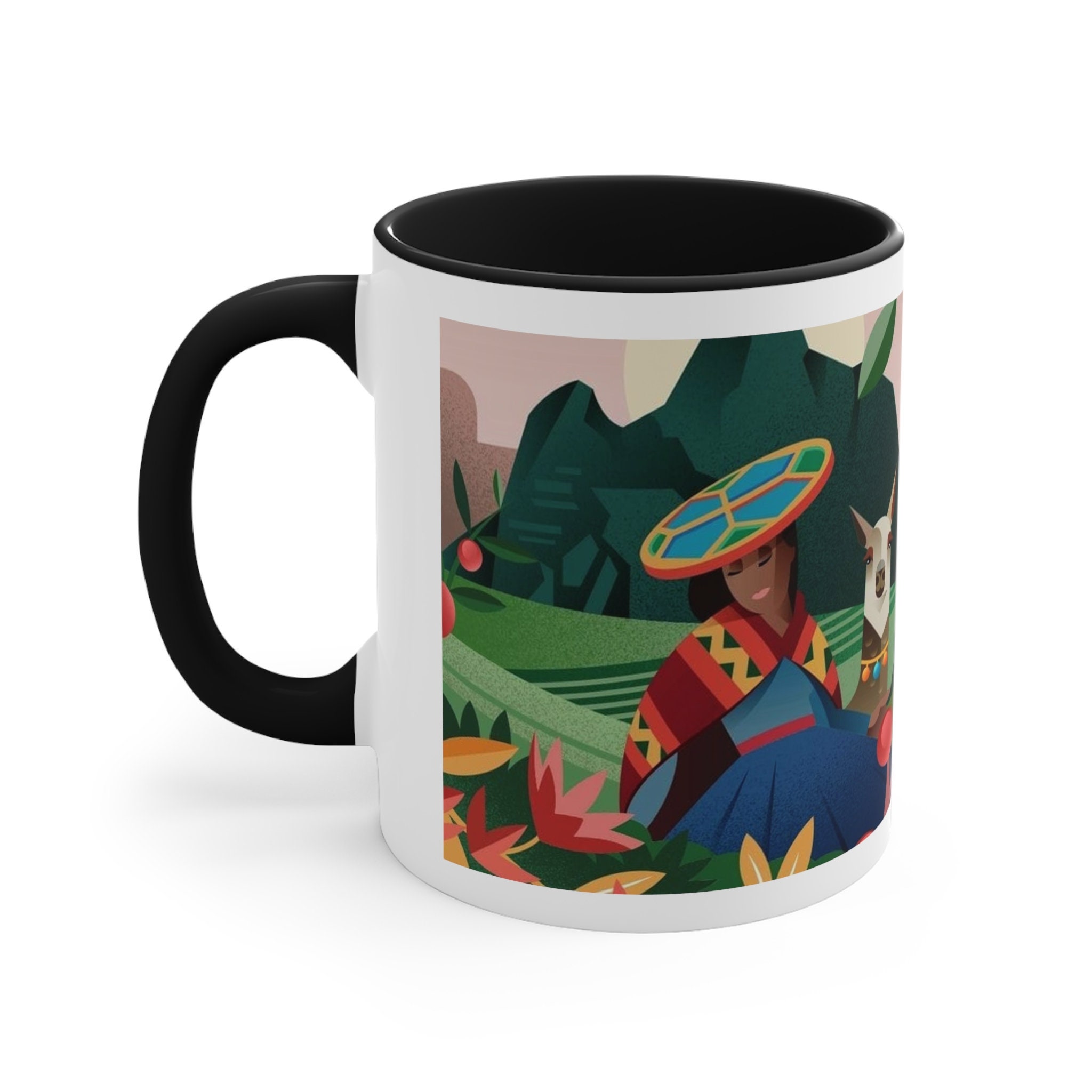Peru Mug Peruvian Handcraft Peru Art 11oz - Etsy