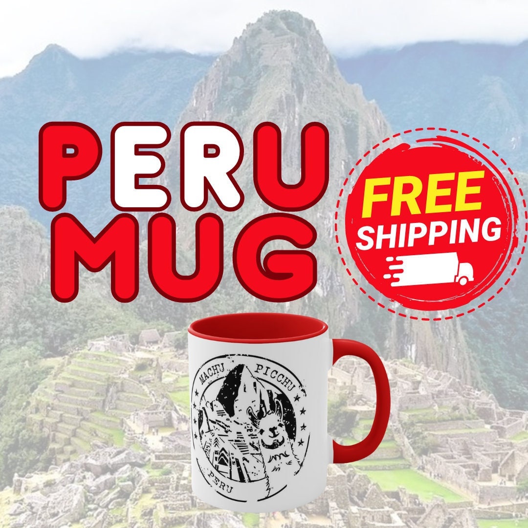 Peru Mug Peruvian Mug Peru Art - Etsy