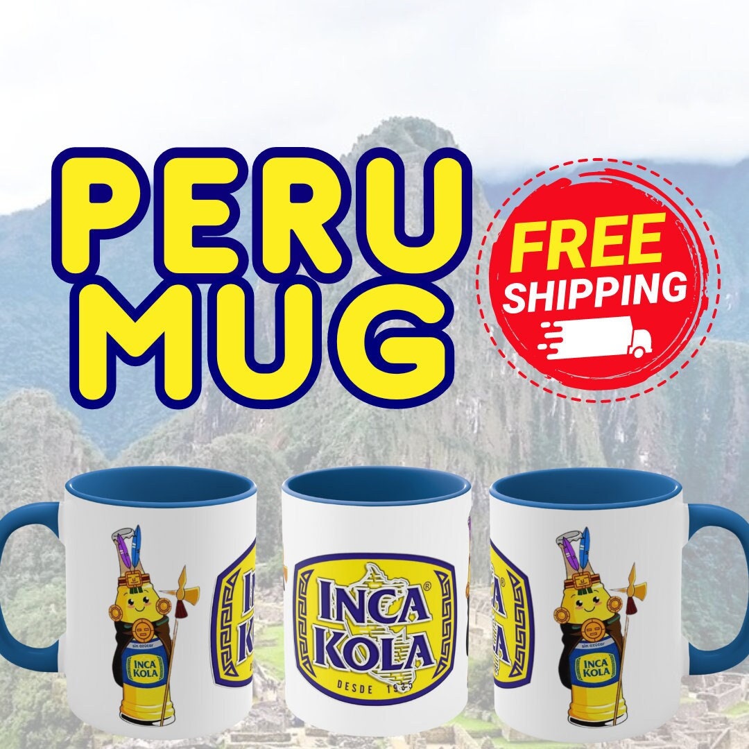 Peru Mug Incakola Peru Peru Art Peruvian Mug - Etsy