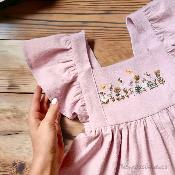 Handmade Girls Dress - Etsy