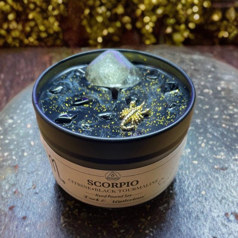 Scorpio Candle - Etsy