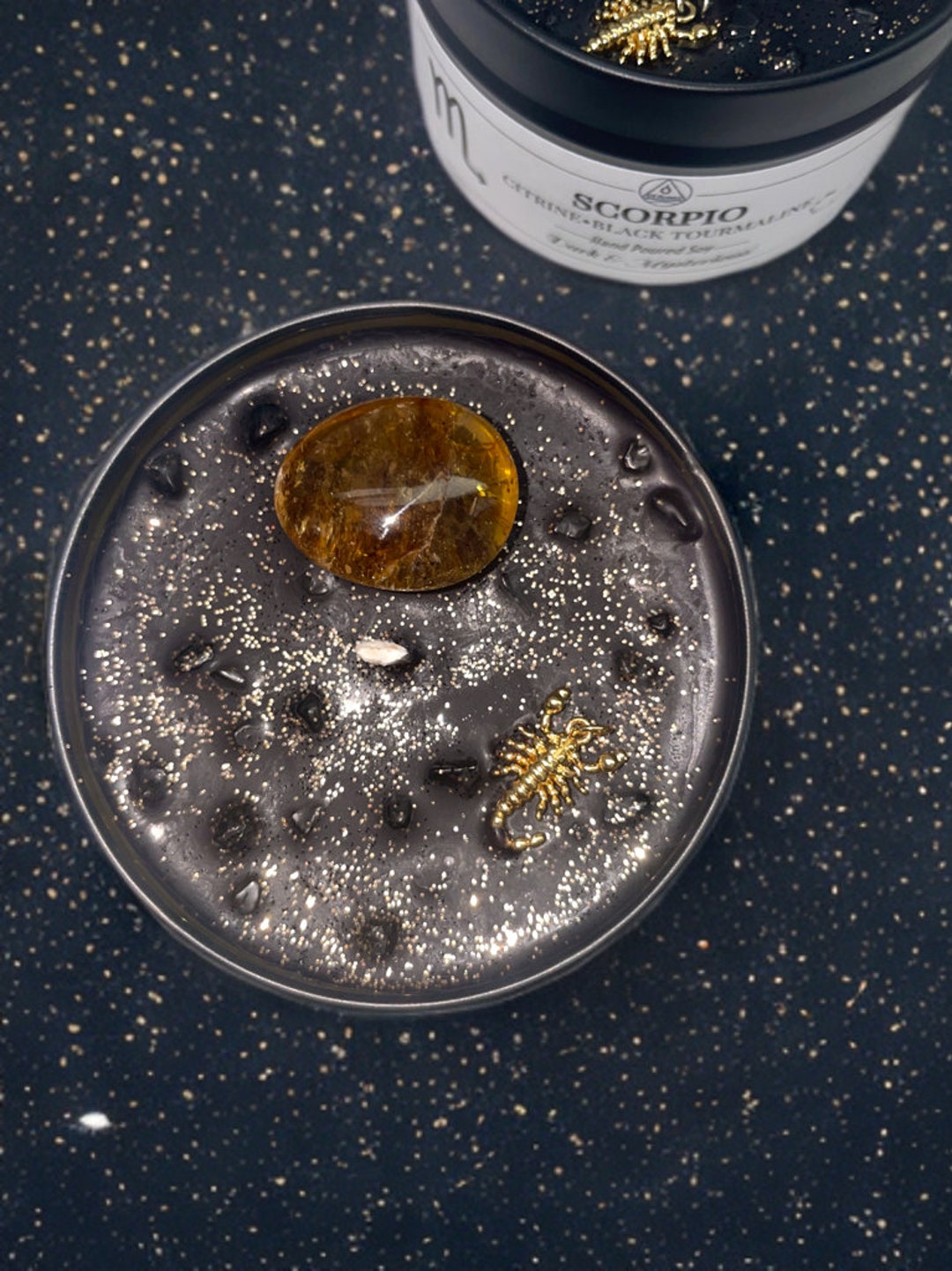 SCORPIO CANDLE Intention Candle for Scorpio, Scorpio Zodiac Sign ...