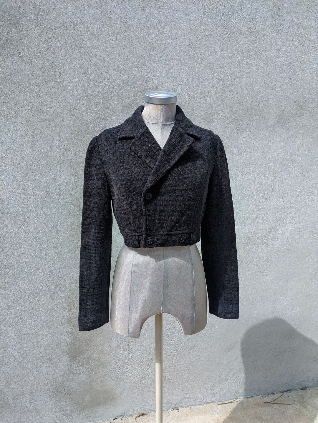 Vintage Crop Jacket Size Small Medium Blazer Bolero - Etsy