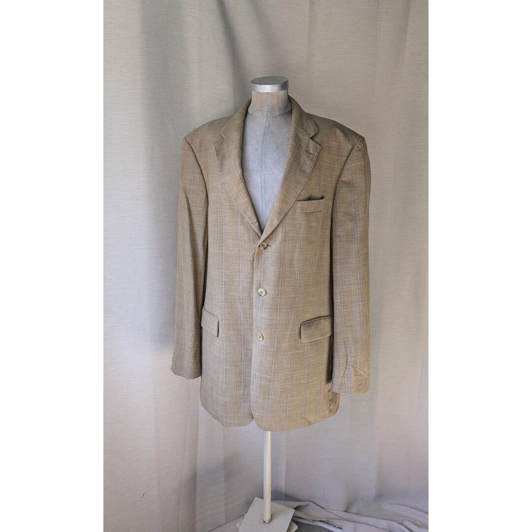 90s 2000s Vintage | Hugo Boss "da Vinci" | Plaid Sport Coat Men's ...