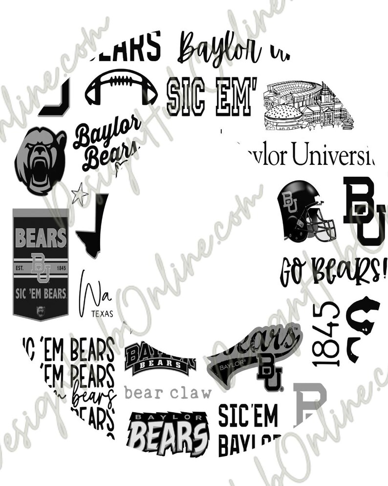 College Sports Hat Designs for Wide Brim Hats | Laser-ready Files - Etsy