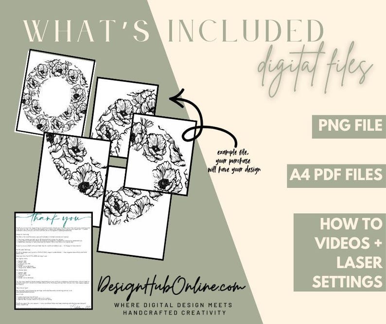 Digital Hat Western Design Bundle – Laser-ready Files - Etsy