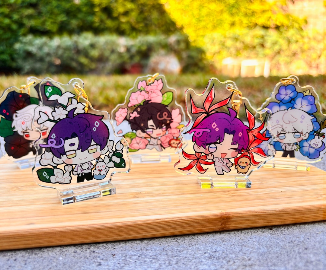 Love and Deepspace Mini Standee Keychains - Etsy