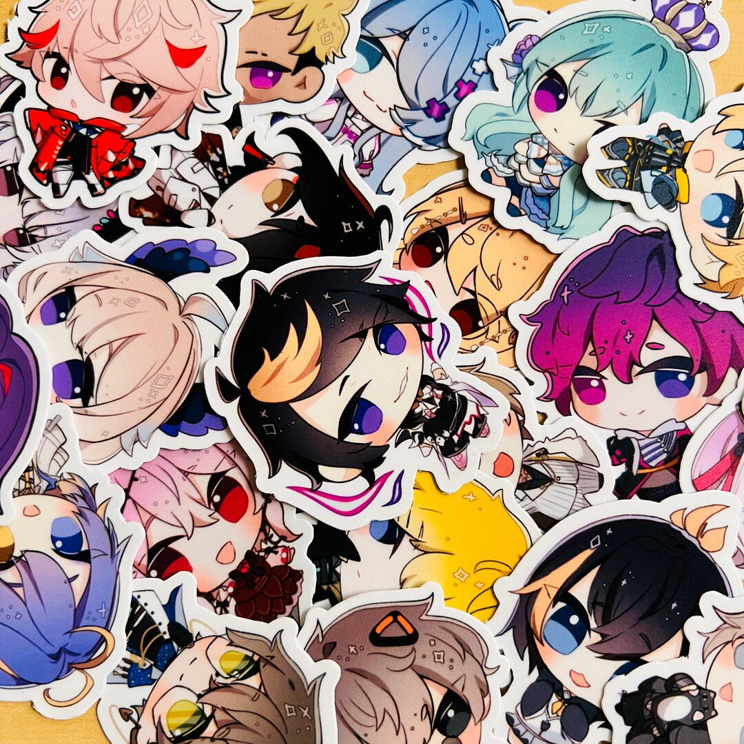NIJISANJI STICKER GACHA - Etsy