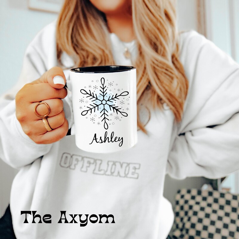 Snowflake Mug - Etsy