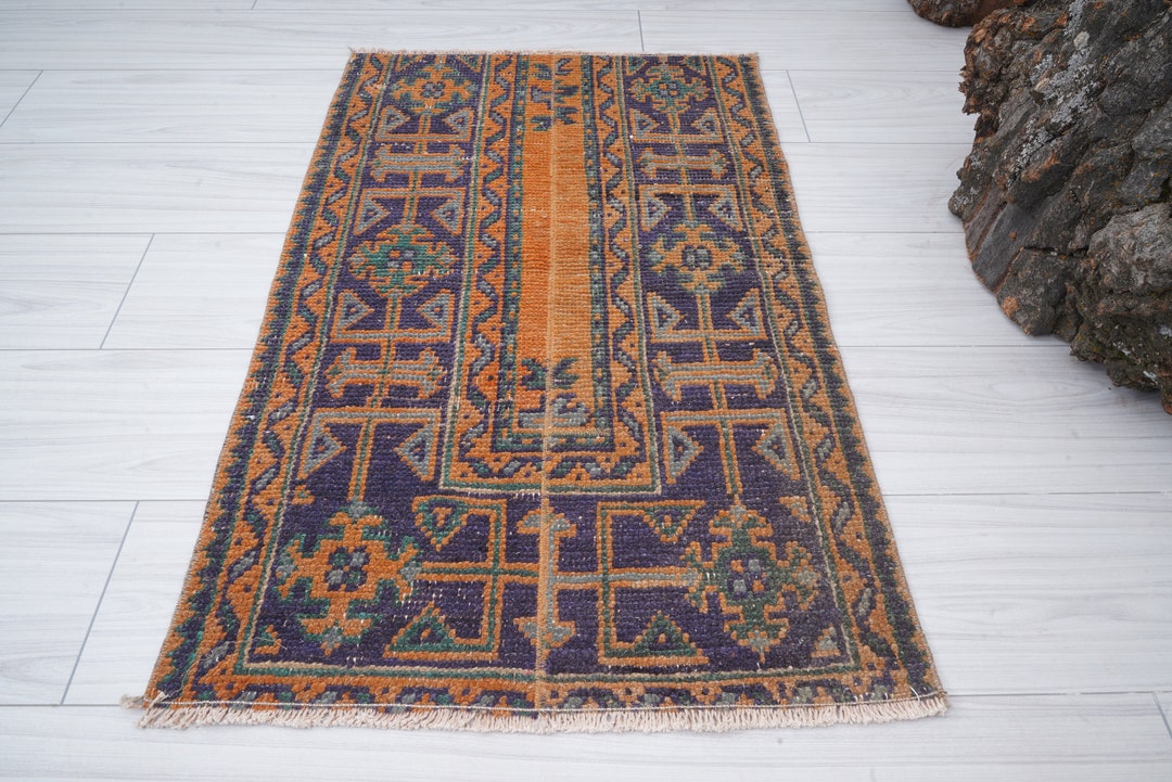2x3 Rug,small Rug,turkish Rug 2x3,handmade Rug,2x3 Vintage Rug,oushak ...